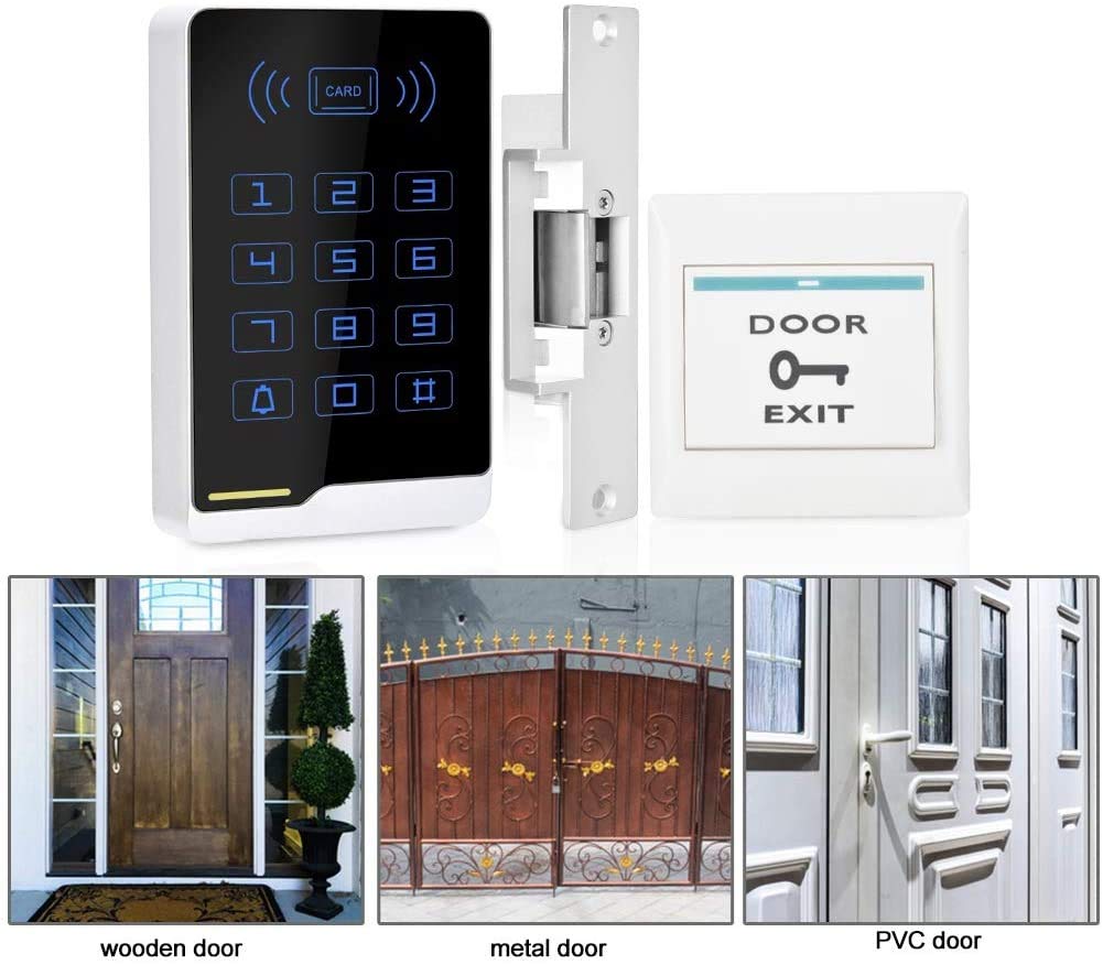 Mua Door Access Control System Kit 500Kg Full Set with RFID Electric ...