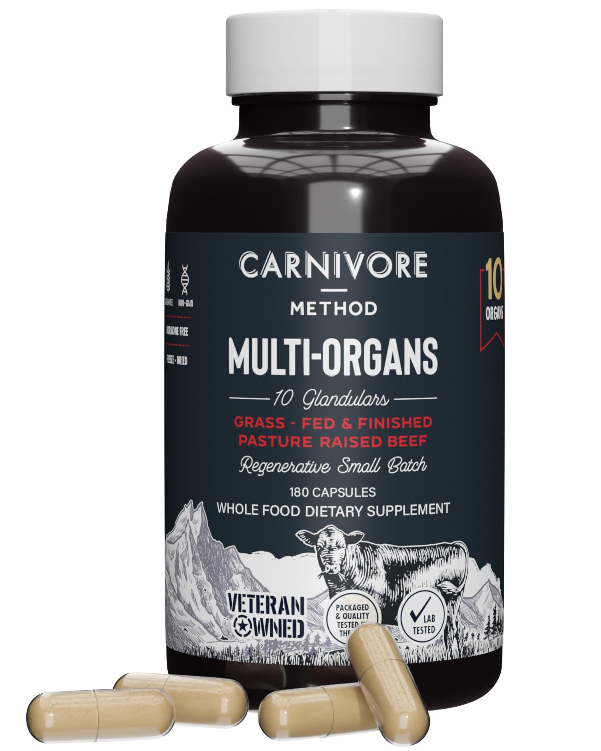 Mua Beef Organ Supplement Grass Fed Complex - 10 Carnivore Meat ...