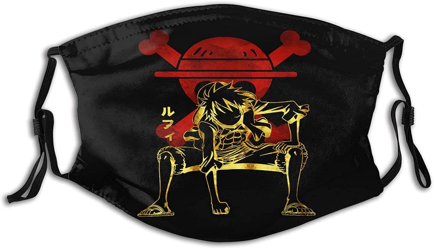 Mask - Luffy Unique Face Mask Soft Comfortable Adjustable M Nose Clip ...