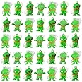 Amazon.com: ArtCreativity Alien Paratroopers with Parachutes, Bulk Pack ...