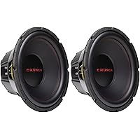 Amazon.com: Crunch CRW12D4 12 Inch 800 Watt RMS 4 Ohm Dual Voice Coil ...