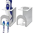 Amazon.com: Linkidea 2 Pack Electric Toothbrush Holder Wall Mounted ...
