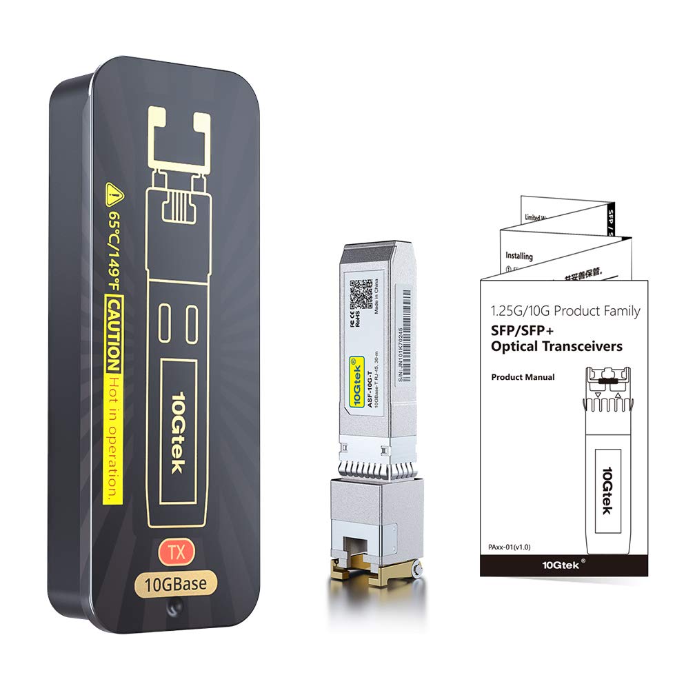 Mua 10GBase-T SFP+ to RJ-45 Transceiver, 10Gbe SFP+ Copper Ethernet CAT6a Module, up to 30-Meter ...