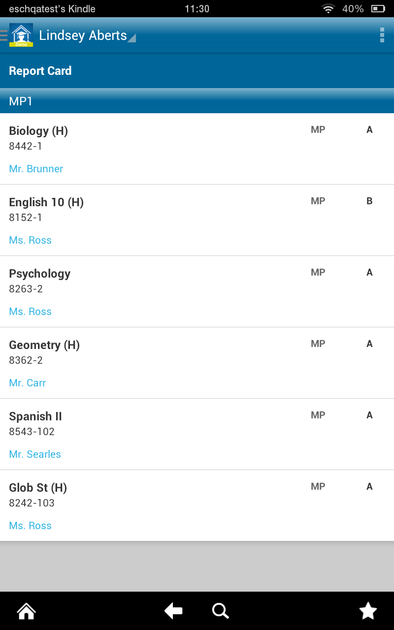 eSchoolPLUS Family:Amazon.com:Appstore for Android