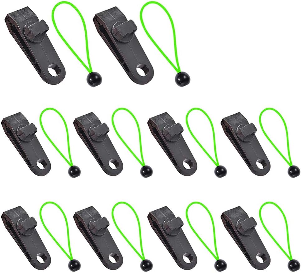 Tarp Clips, Heavy Duty Lock Grip Clamps Thumb Screw Tent Clip Awning ...