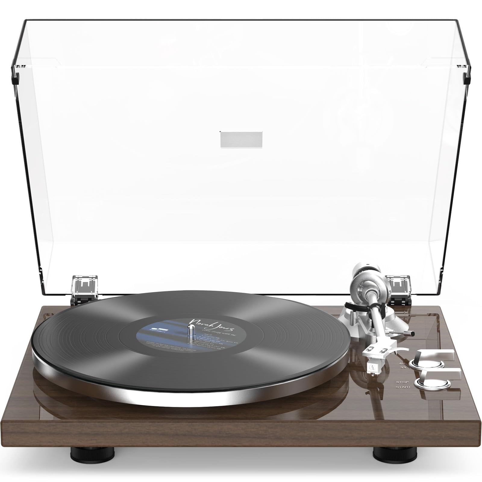 Record Player for Vinyls Turntables Wireless Output Connectivity Belt ...