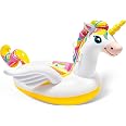 Amazon.com: Intex Unicorn Inflatable Ride-On Pool Float, 79" X 55" X 38 ...