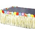 Amazon.com: Forum Novelties Hawaiian Luau Party Grass Skirt Table ...
