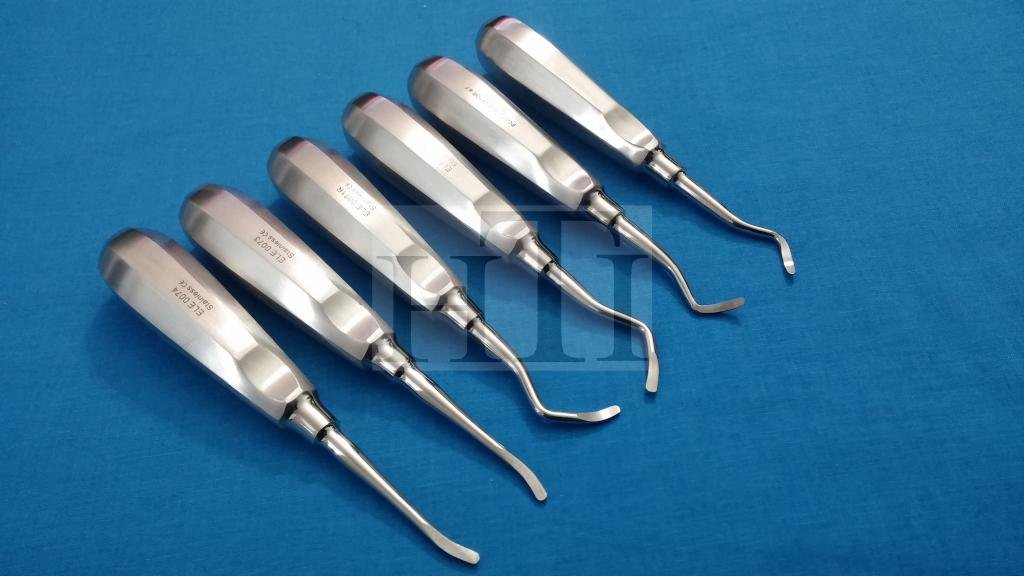 Amazon.com: SET OF 6 FRENCH STEEL PACIFATED LEFT + RIGHT POTTS MILLER ...