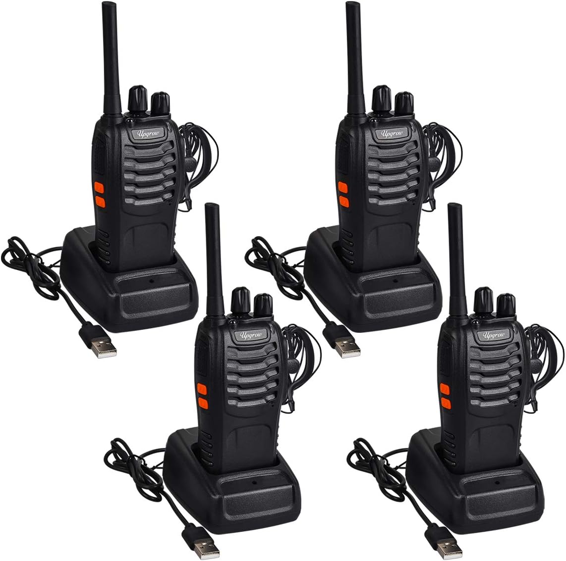 Upgrow Walkie Talkie Rechargeable Walkie Talkies Long: Amazon.co.uk ...