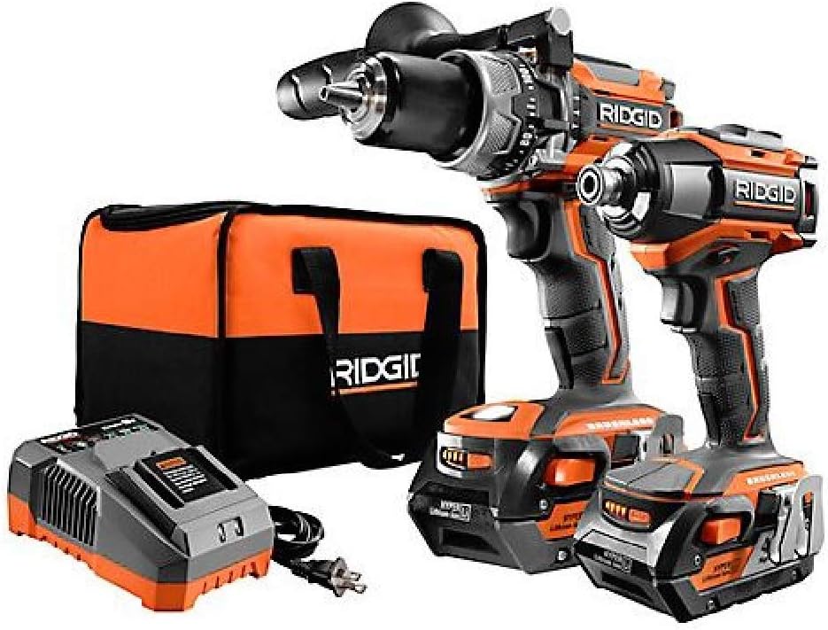 RIDGID R96172 Gen5x - Kit de taladro y destornillador de impacto ...