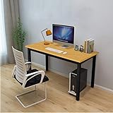 Amazon.com: Yaheetech Simple Computer Desk PC Laptop Writing Study ...