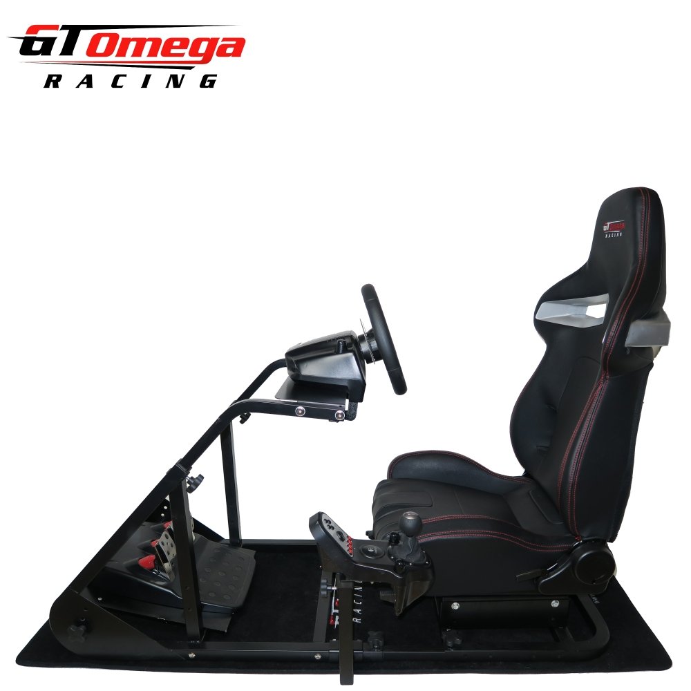 GT Omega ART Racing Simulator Cockpit RS9 Gaming Console Seat for ...