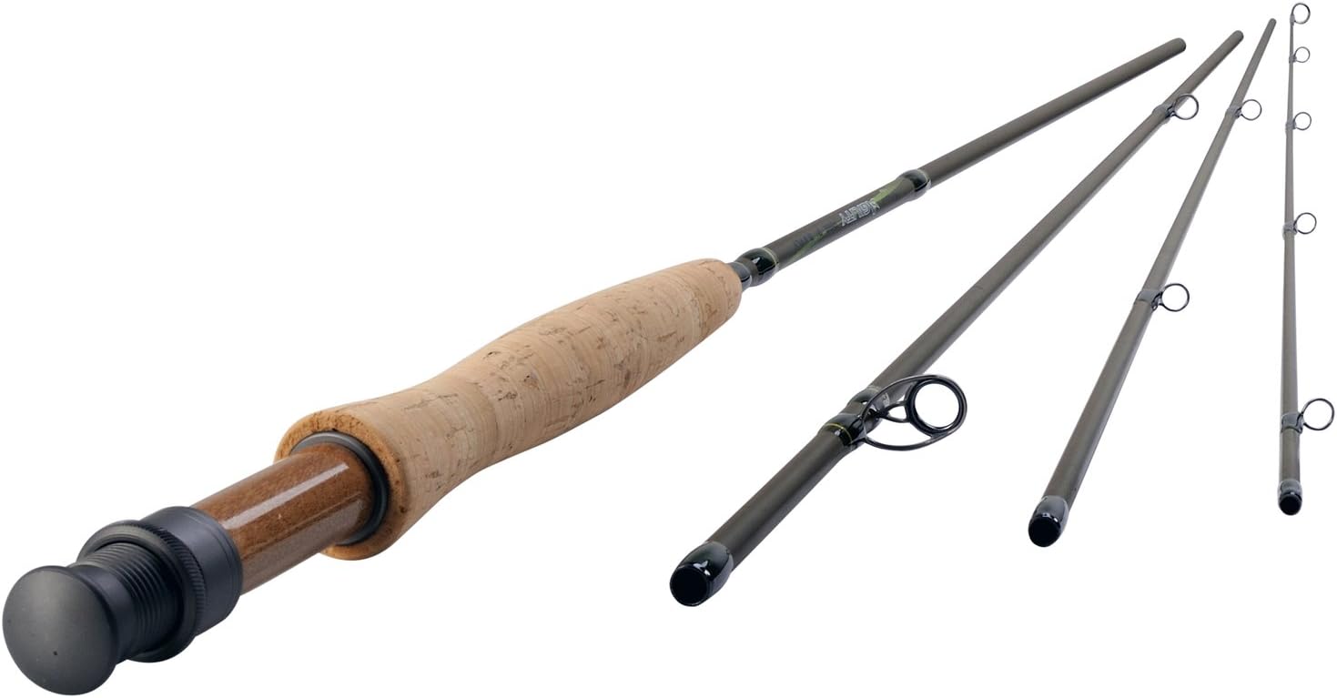 SHAKESPEARE Agility Fly Rod - Black, 10 Ft 8WT: Amazon.co.uk: Sports ...