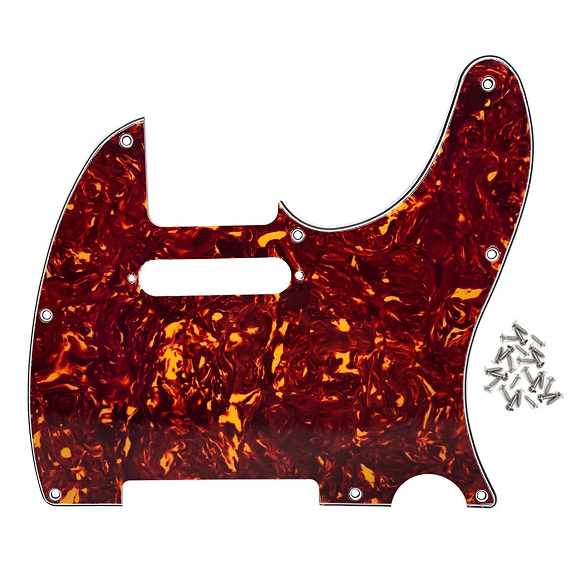 Mua FLEOR 8 Hole Tele Pickguard w/Screws Fit USA/MX Standard Telecaster ...