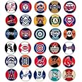 Amazon.com: MLB * Major League Baseball Prismatic Stickers Set of 30 ...