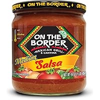 Amazon.com: ON THE BORDER Original Medium Salsa, 1 Pound (Pack of 8)
