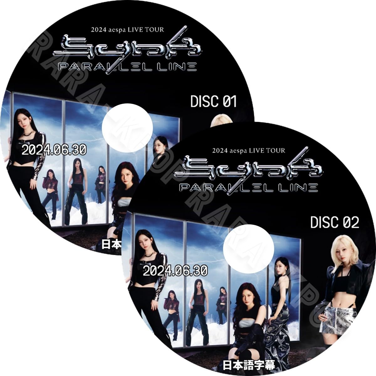 Mua aespa DVD 2024 Live Tour SYNK PARALLEL LINE Newest 2024.06.30 Espa ...