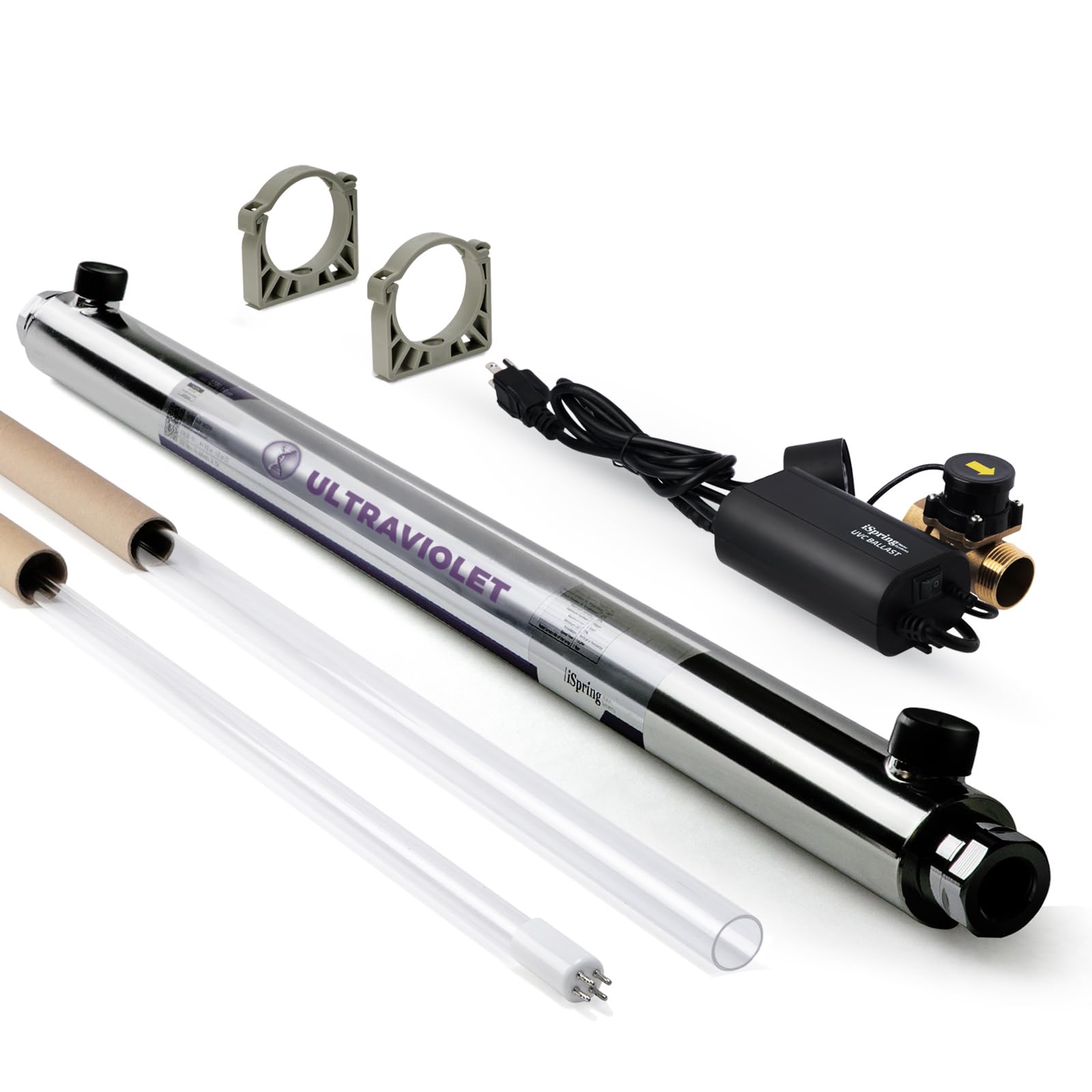 Mua iSpring UVF55FS Whole House UV Water Filter with Smart Flow Sensor ...