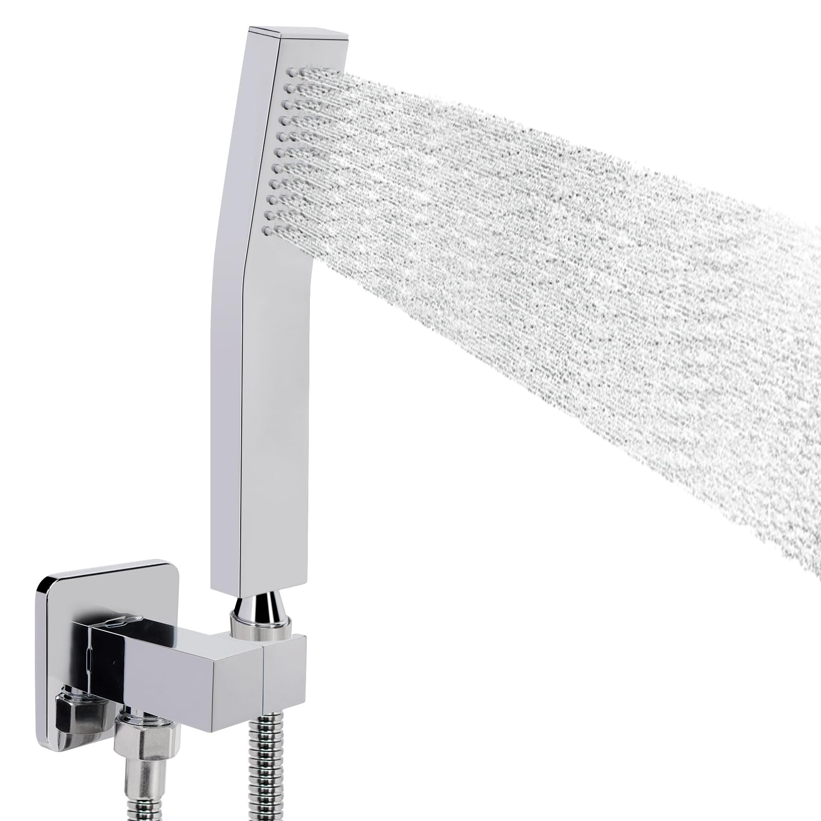 NearMoon Brass Hand Held Shower Head, Luxury High Pressure Showerhead ...