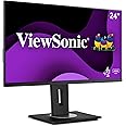 Amazon.com: ViewSonic VG2456A 24 Inch 1080p IPS Monitor with 90W USB C ...