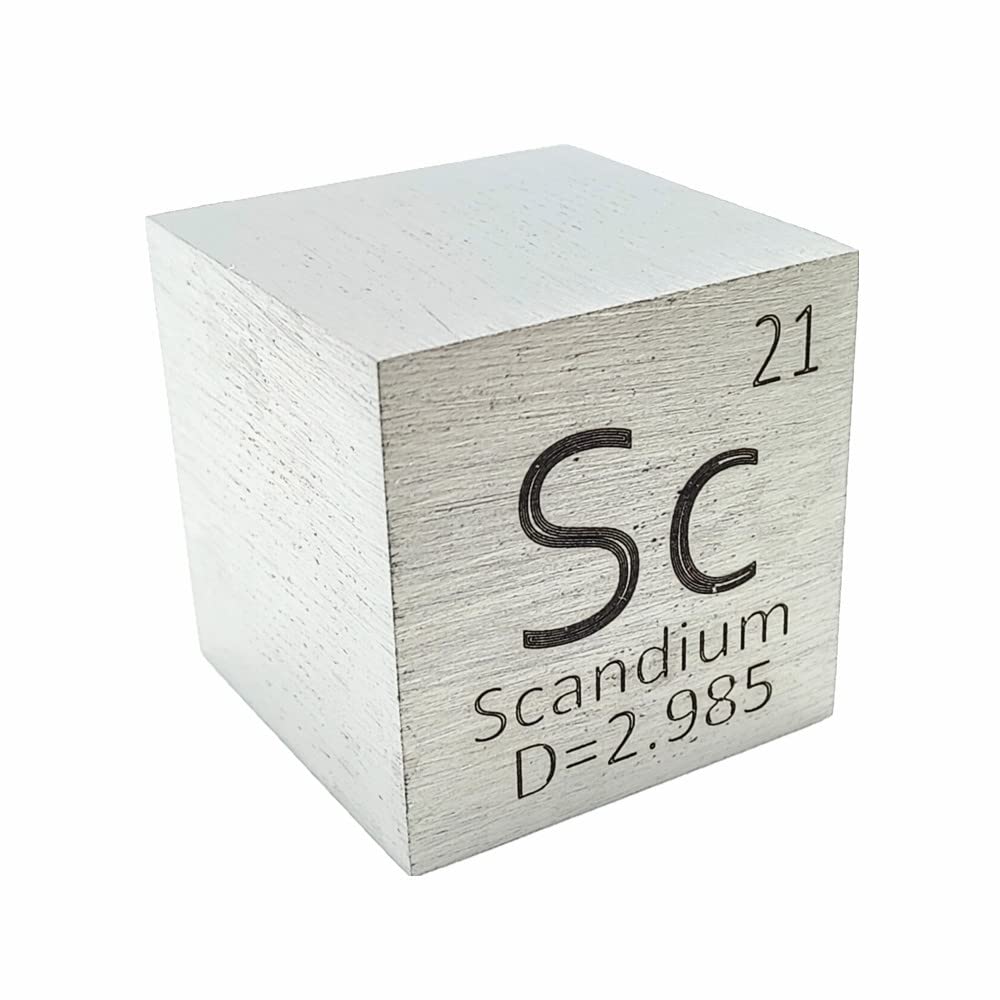 Mua 1" Scandium Cube Sc 99.95% lanthnoid Element Cube Pure 25.4mm ...