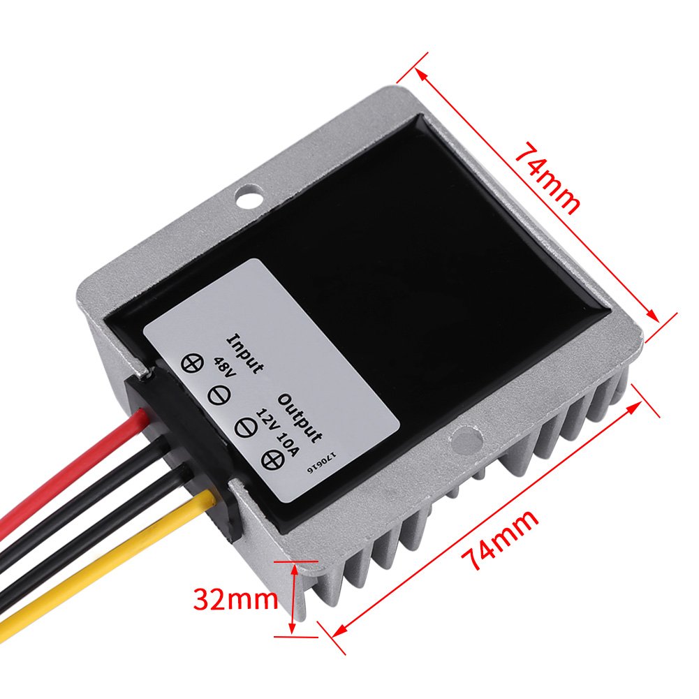 Mua Walfront 120W 10A DC-DC Buck Power Module Buck Converter Input 48V Output 12V DC Converter ...