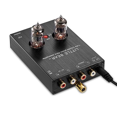 Mua Nobsound Little Bear T7 Valve Tube Preamp Mini Phono Stage RIAA MM ...