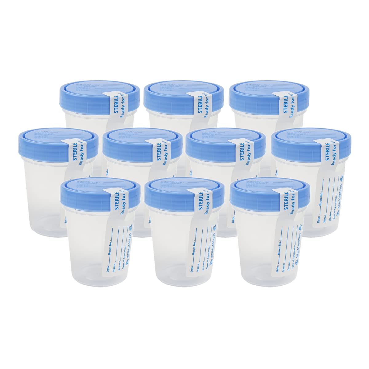 Dealmed Specimen Containers–Single Use Urine Specimen Cups, Screw on ...