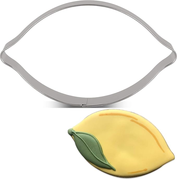 Amazon.com: LILIAO Lemon Cookie Cutter - 4.3 x 3 inches - Stainless ...