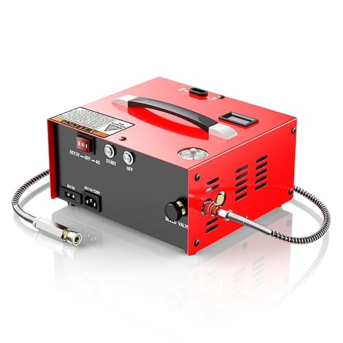 GX PUMP CS1-I PCP Air Compressor with Built-in Power Adapter,Auto ...