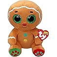 Amazon.com: Ty Beanie Boos - Nutmeg The Gingerbread Man with Big Green ...