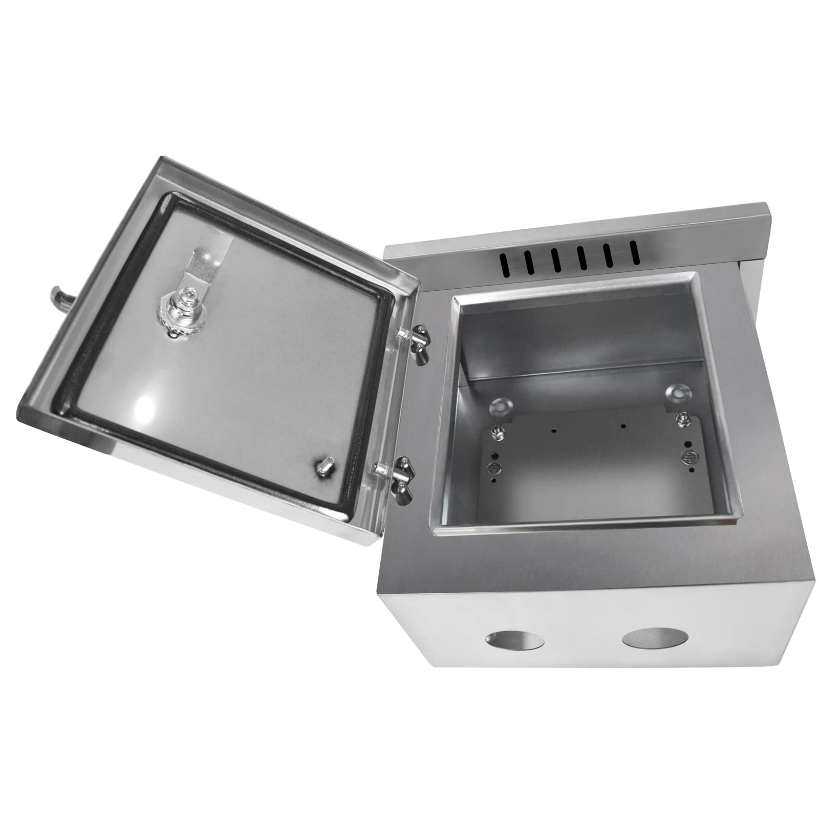 Mua Outdoor Electrical Box 12 X 10 X 6'' NEMA 4X Enclosure 304 Stainless Steel Electrical Box ...