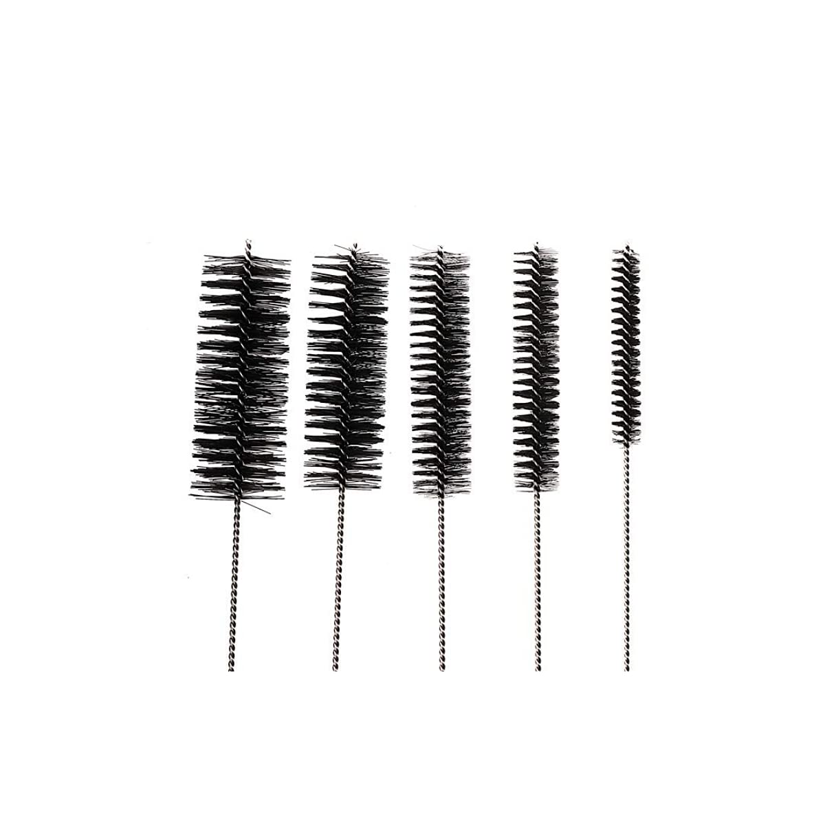 Mua 8 Inch Nylon Tube Cleaning Brush Set, Large Sizes (Black), 5 Piece ...