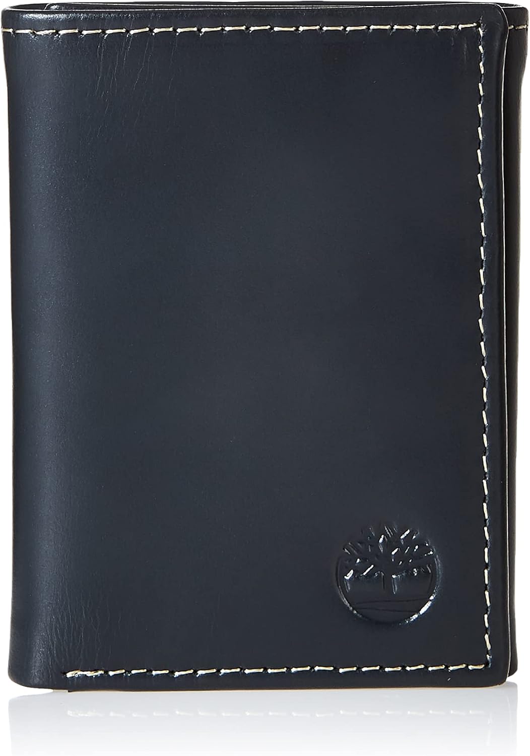 Timberland Men's Leather Trifold Wallet with ID Window Tri-Fold, Black ...