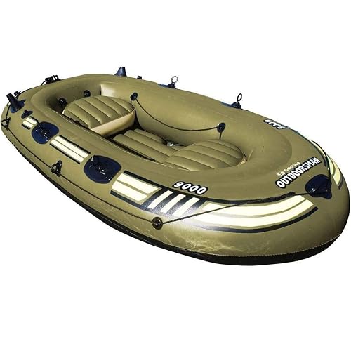 SOLSTICE Inflatable Boat for Lakes, Rivers & Beaches – Heavy-Duty Raft ...