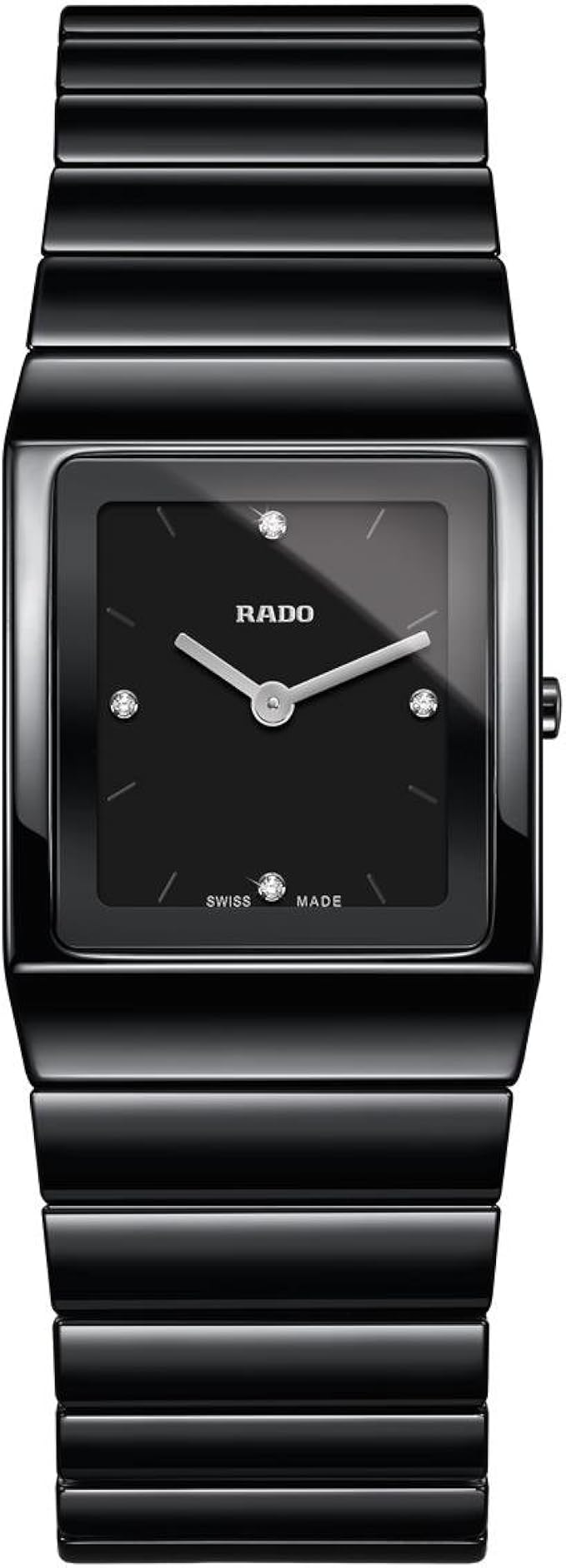 Rado Ceramica Damen-Armbanduhr Diamant Armband Keramik Batterie ...