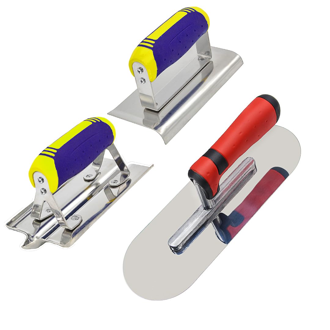 Mua Stainless Steel Pool Trowel (11" x 4") plus Concrete Edger (6" x 3 ...