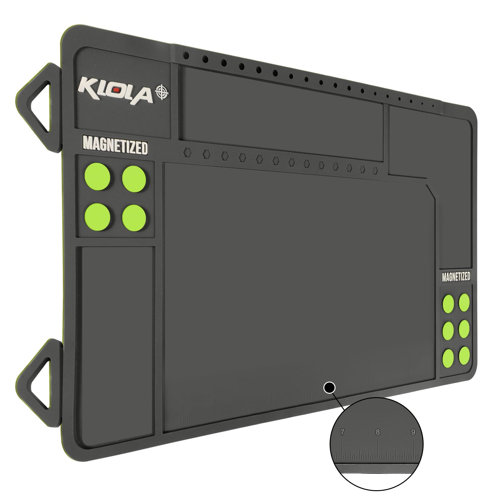 Klola Cleaning Mat, Magnetic Gun Cleaning Pad Mat for Glock, Handgun ...