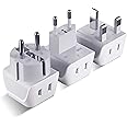 Amazon.com: Ceptics Complete European Travel Adapter Set - 2 In 1 Usa ...