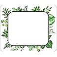 Amazon.com : Schoolgirl Style Simply Boho Greenery Name Tags—Self ...
