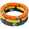 Amazon.com: Set of 3 Handmade African Bangles - African Jewelry ...