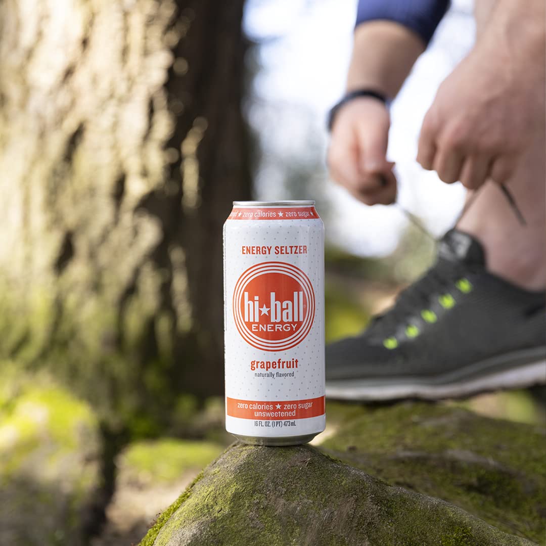 Mua Hiball Energy Seltzer Water, Caffeinated Sparkling Water Made with Vitamin B12 and Vitamin ...