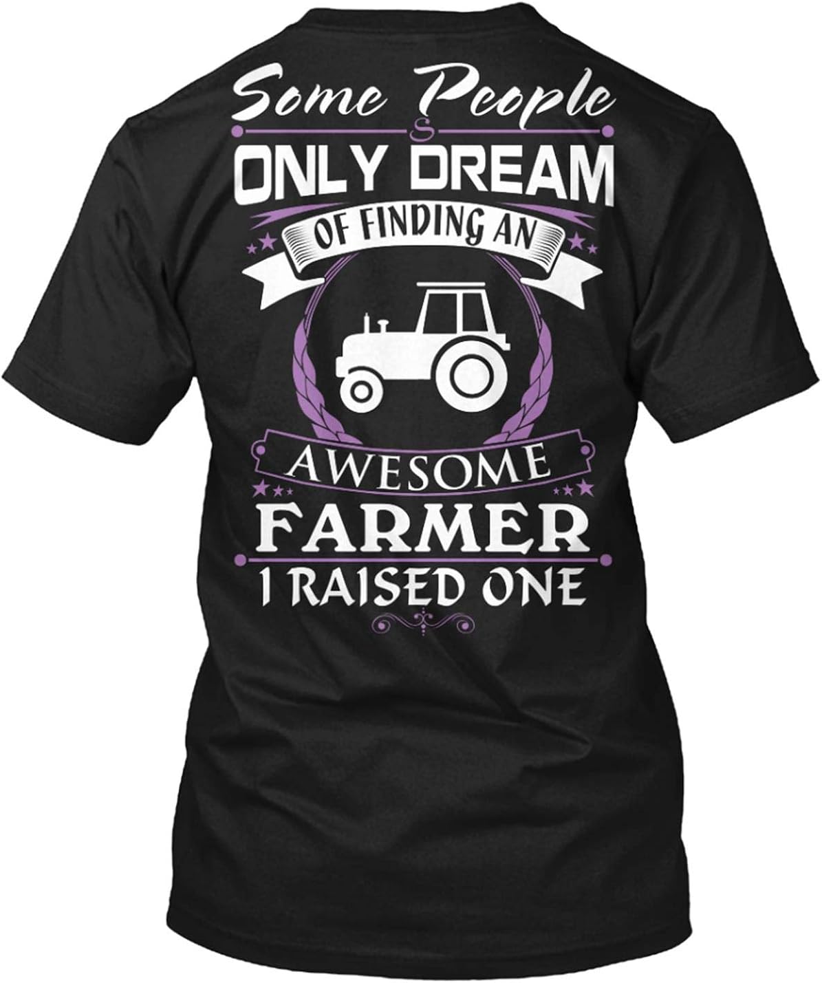 Amazon.com: Funny Farmer Tshirt Awesome Farmer I Raised One T-Shirt for ...