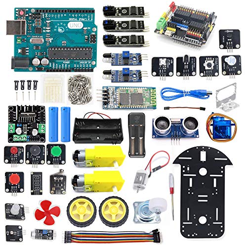 Buy Shanhai SH-ADKIT19 arduino car kit Ultrasonic Wireless Bluetooth ...