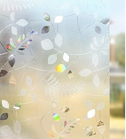 Fensterfolien Dekorfolie 3D Frosted Window Selbstklebende Folie Static ...