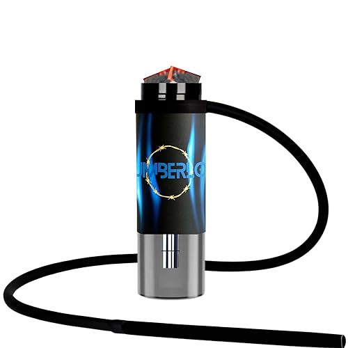 UPGRADED Portable Hookah Set - Car & Travel Hookah With Hose, Bowl ...