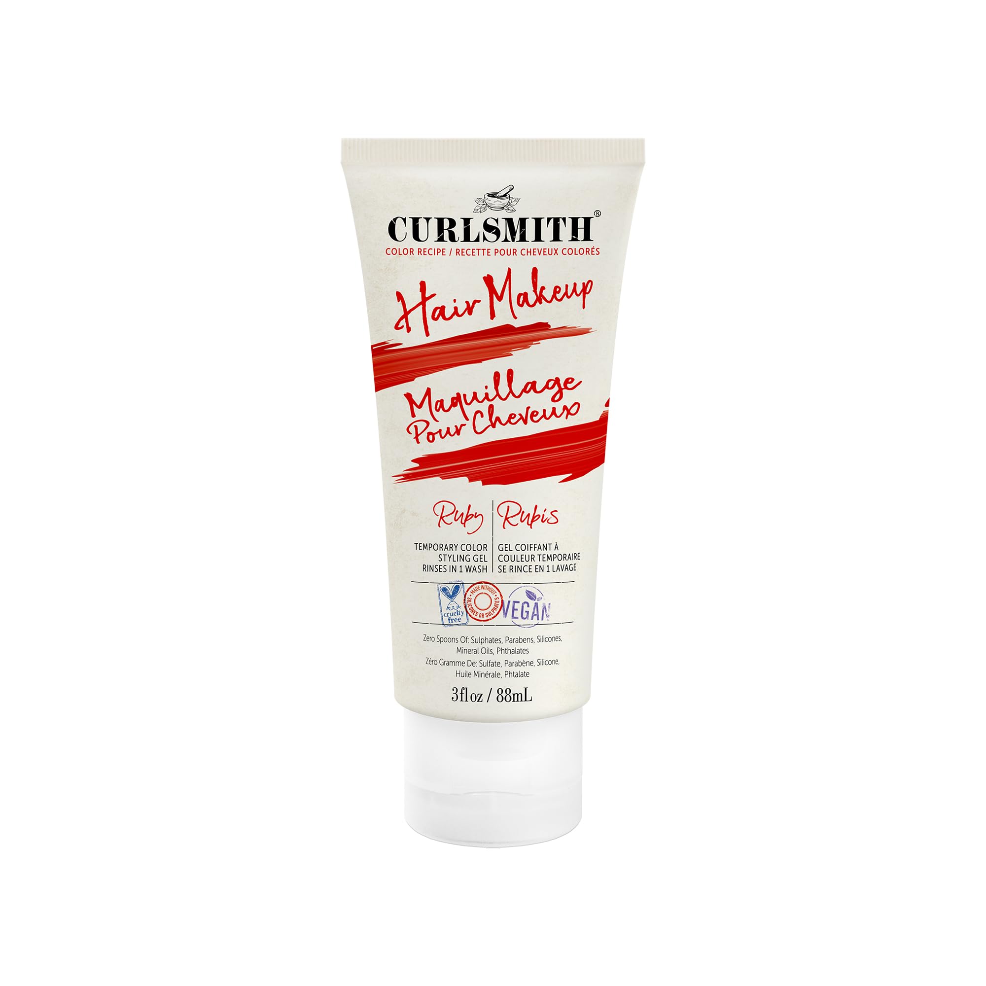 CURLSMITH - Hair Makeup - Vegan Temporary Hair Color and Styling Gel ...