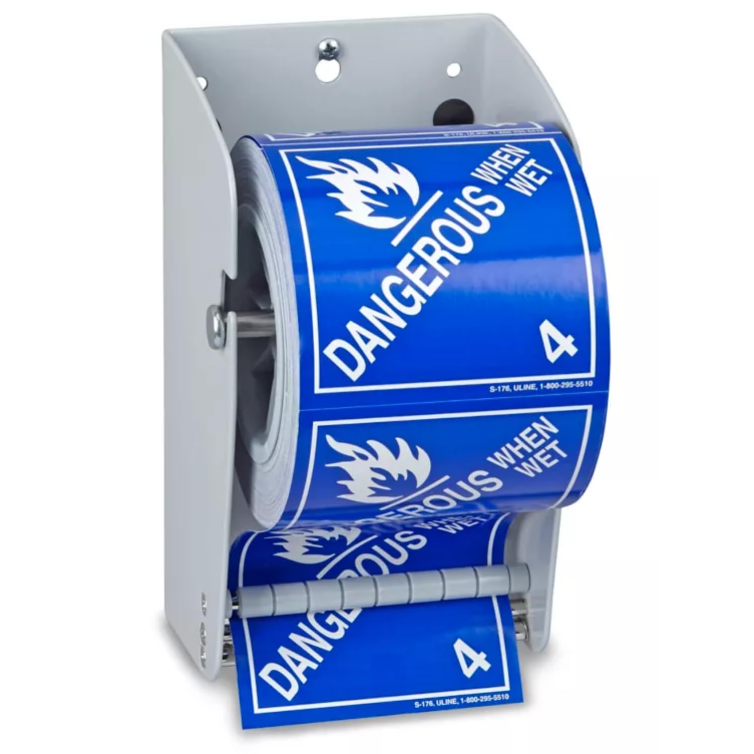 Wall Mount Label Dispenser (4.5") - Sticker Roll Dispenser - Table Top ...