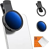 Amazon.com : NEEWER 67mm Clip On Variable ND2-32 Phone Lens Filter Kit, Phone Clip w/Threaded ...